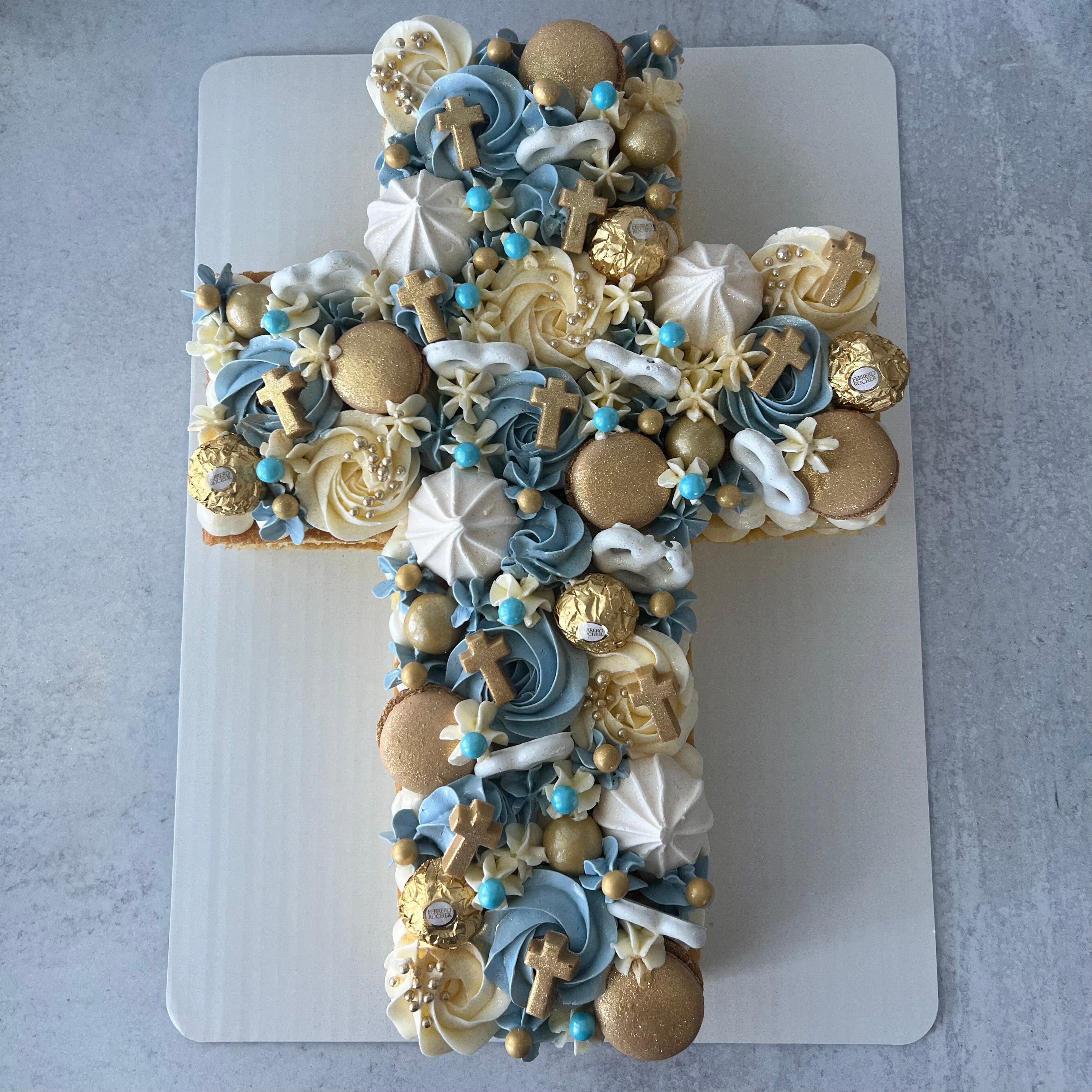 Cross Cake | Sprinkled with Love by Jaime, LLC.
